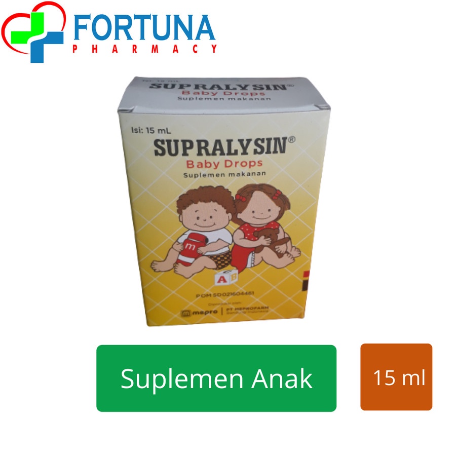 Jual Supralysin Drop 15 ml | Shopee Indonesia