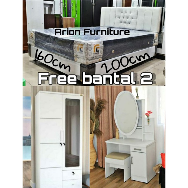 Jual Kamar set /paket seserahan nikahan /PAKET tempat tidur,lemari dan ...