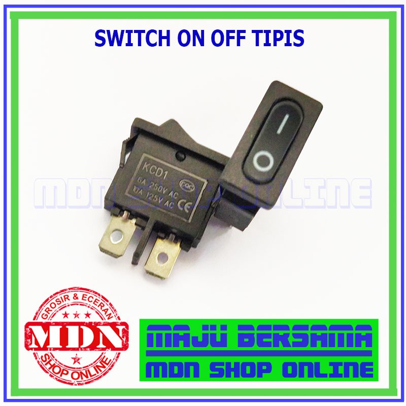 Jual Switch ON OFF tipis - saklar on off | Shopee Indonesia