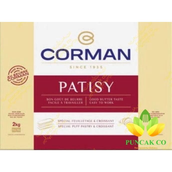 Jual READY COD corman patisy butter sheet 2kg / corman butter sheet 2 ...