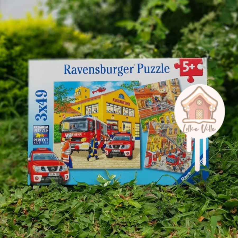 Jual Ravensburger Fire Brigade Puzzle 3 x 49pc | Shopee Indonesia