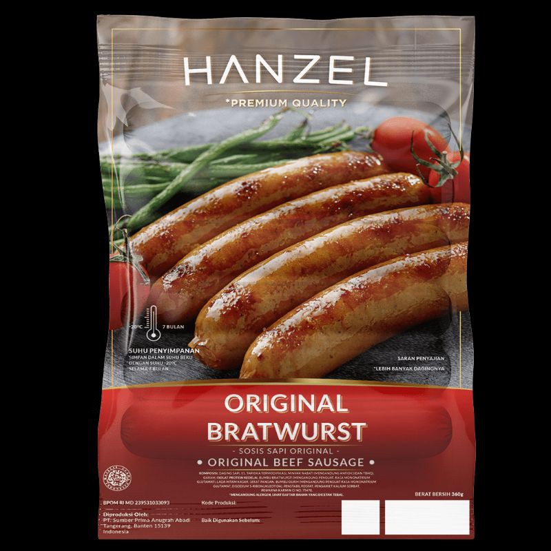 Jual Sosis Hanzel Bratwurst Original | Shopee Indonesia
