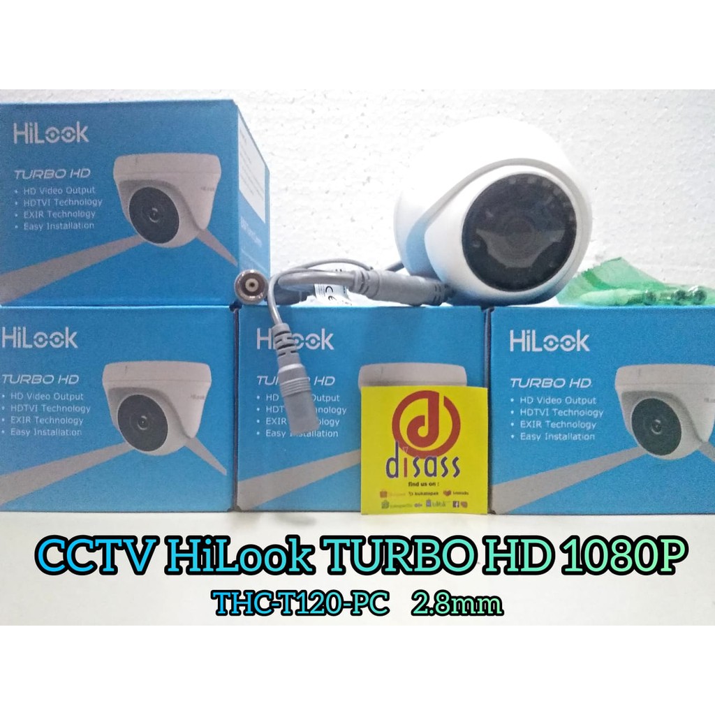 Jual Cctv Camera Hilook Thc-T120-Pc 2.8Mm Camera White Cctv Indoor ...