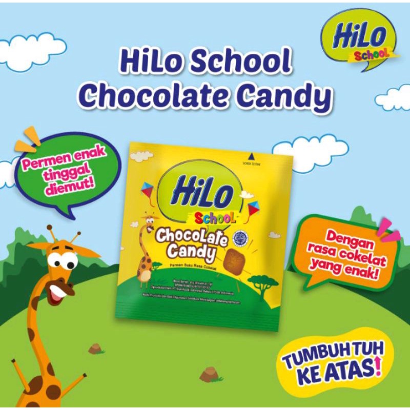 Jual Hilo School Chocolate Candy Sachet Hilo Candy Chocolate Permen ...