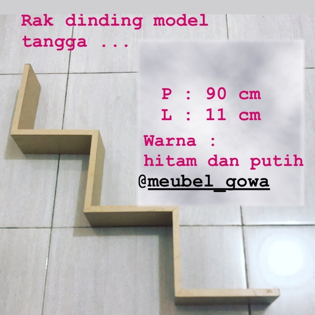 Jual Rak dinding model tangga (home decor) | Shopee Indonesia