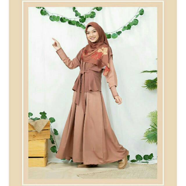 Jual Arumi Set (Gamis+Rompi) | Shopee Indonesia