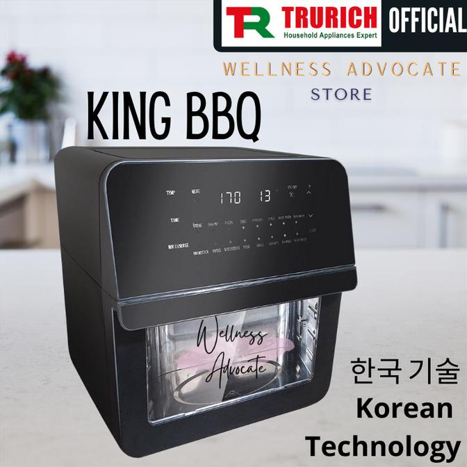 Jual Trurich King Bbq Air Fryer | Oven Barbeque Dehydrator Grill ...