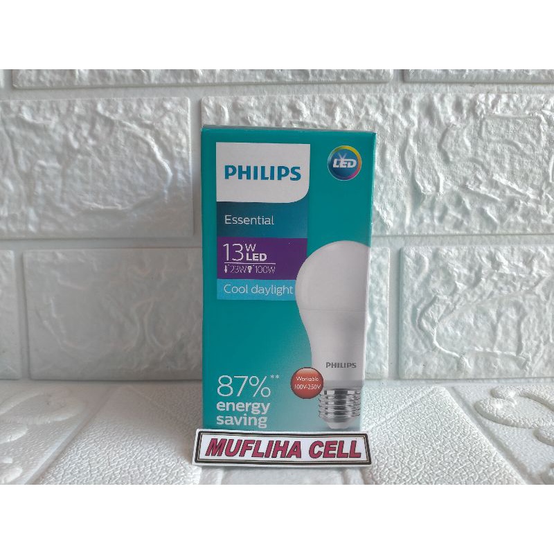 Jual Lampu LED Philips Essential 13W / 13 Watt | Shopee Indonesia