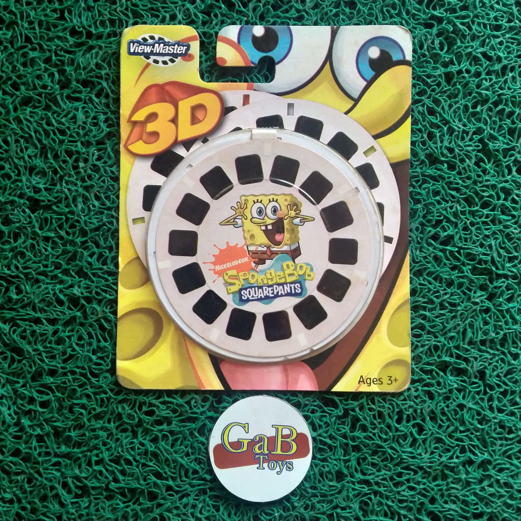 Jual Kaset ViewMaster View Master Reels Reel Film - 3D Spongebob ...