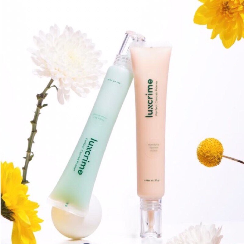 Jual LUXCRIME Primer Hydro Blur Finish & Mattifying Poreless | Shopee ...