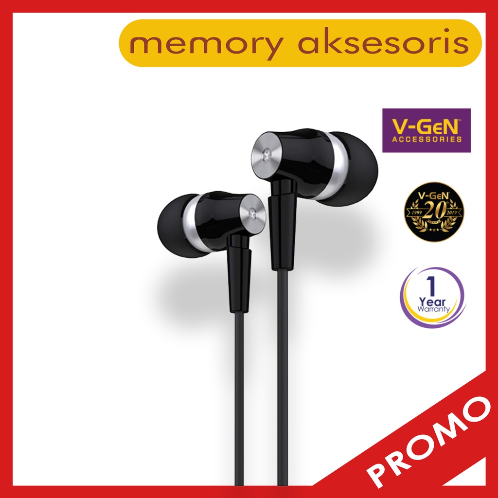 Jual HEADSET VGEN VEP1-28 Extra Bass | Shopee Indonesia