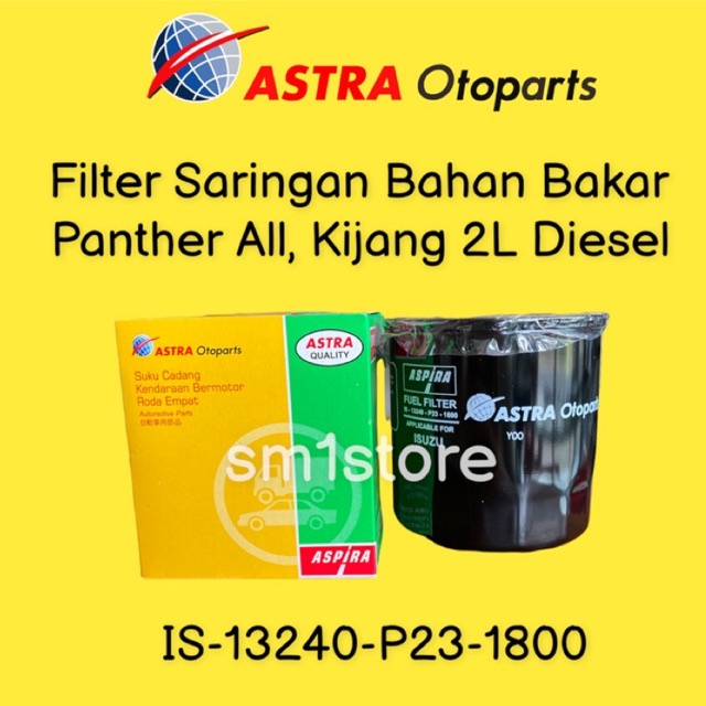Jual Filter Saringan Solar Panther All 2.3 2.5 TBR 52 54, Kijang 2L ...