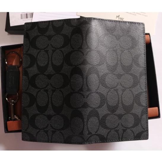Jual (100% Original) Dompet Coach Pria Long Wallet Signature Iconic ...
