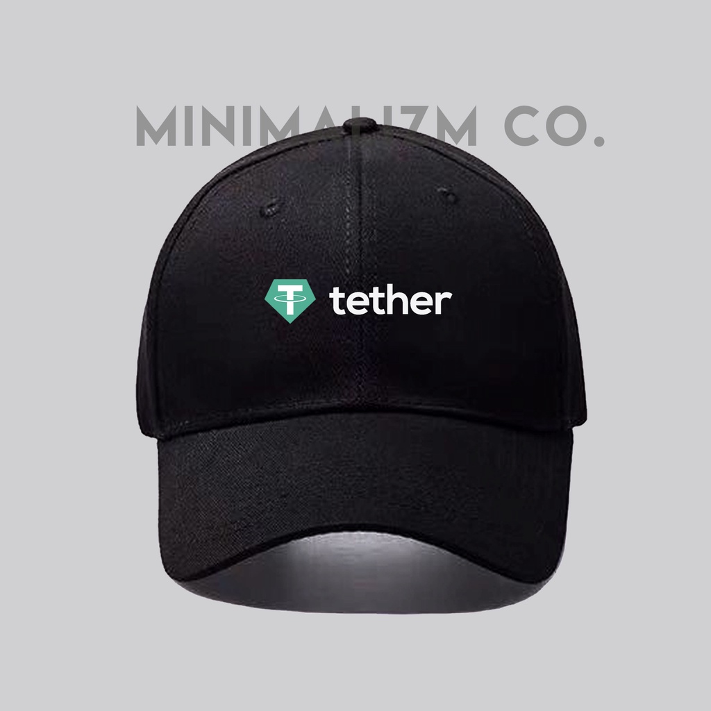 Jual TOPI BASEBALL TETHER USDT PREMIUM TOPI RAFEL COTTON CAKOP BESI ...