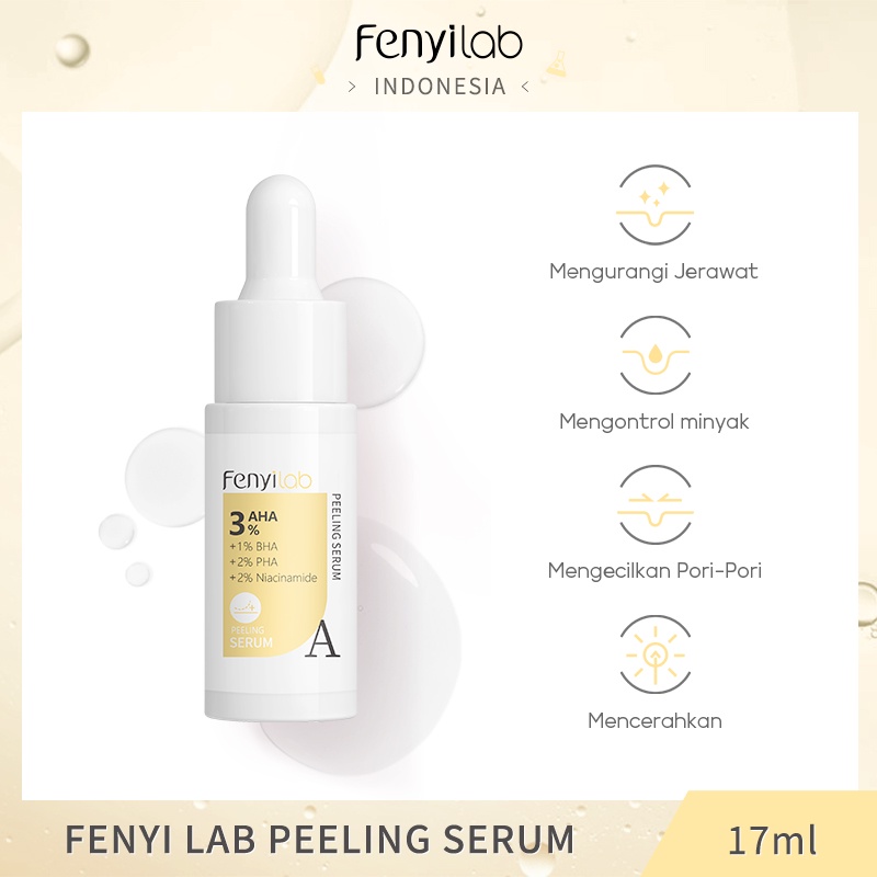Jual Fenyi Lab Peeling Serum 3% AHA BHA Niacinamide Essence ...