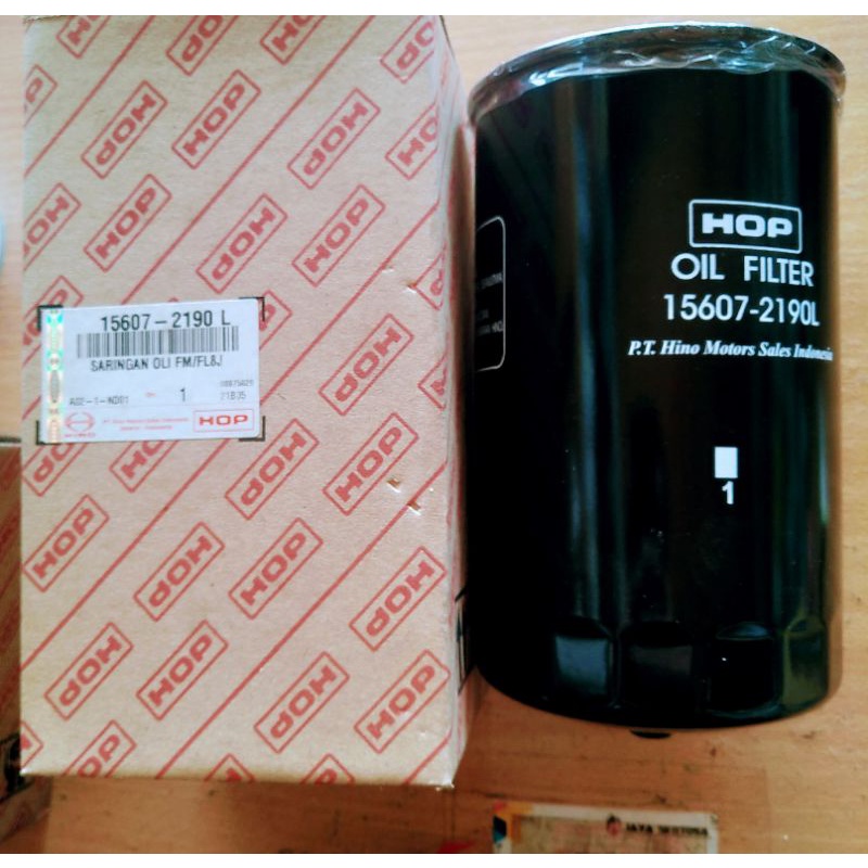 Jual Filter Oli Hino Lohan FM 260 Hino Genuine 15607-2190L | Shopee ...