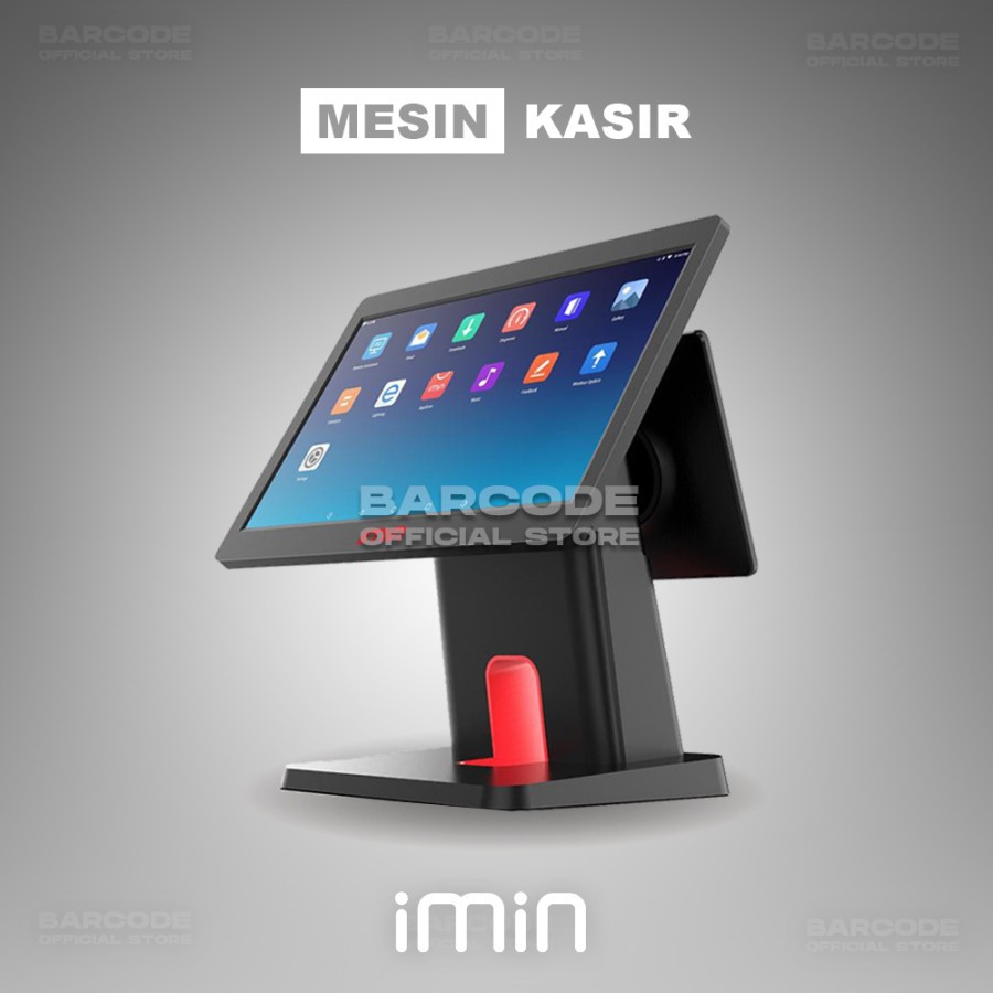 Jual MESIN KASIR POS TOUCHSCREEN IMIN D3-505 ANDROID DUAL DISPLAY 2GB ...