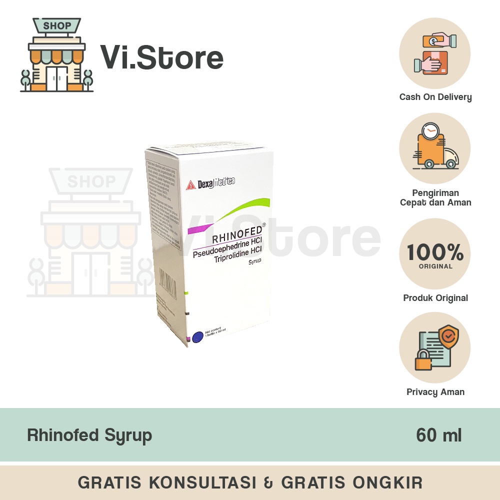 Jual Rhinofed Sirup 60 ml | Shopee Indonesia