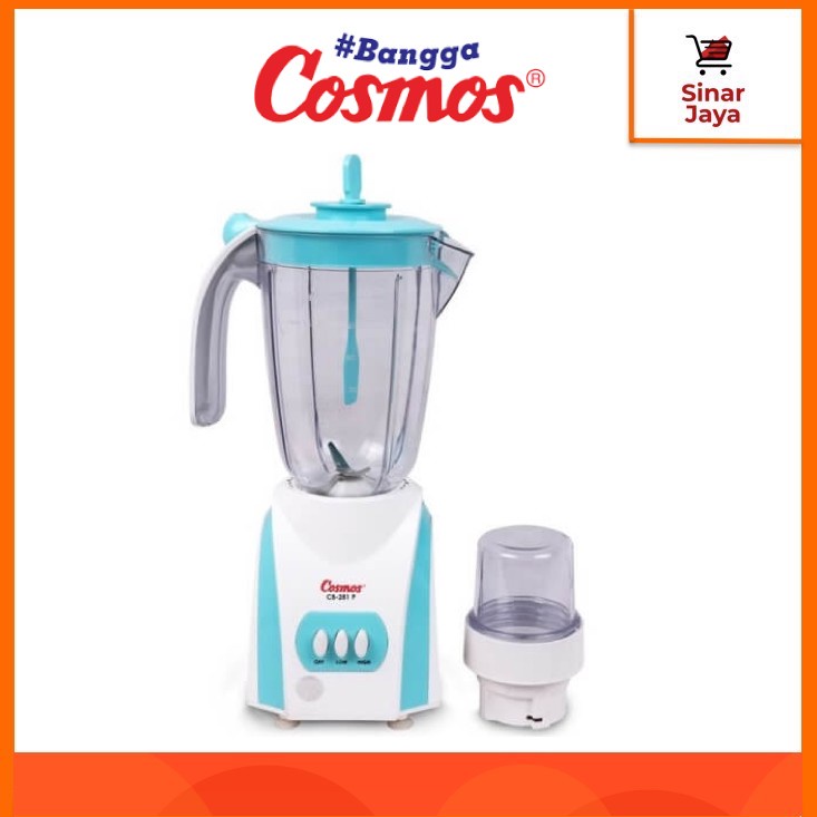 Jual COSMOS CB-281 P Blender Plastik 2 Liter 2 in 1 | Shopee Indonesia