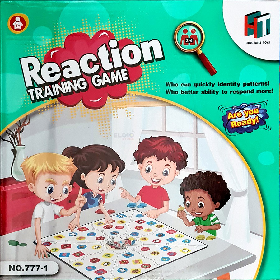 Jual Reaction Training Game Board Game Family Game / Permainan Melihat ...