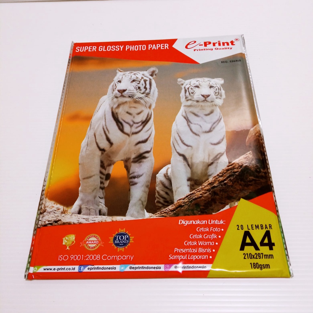 Jual KERTAS FOTO A4 180 GSM SUPER GLOSSY PHOTO PAPER A4 180 GSM | Shopee Indonesia
