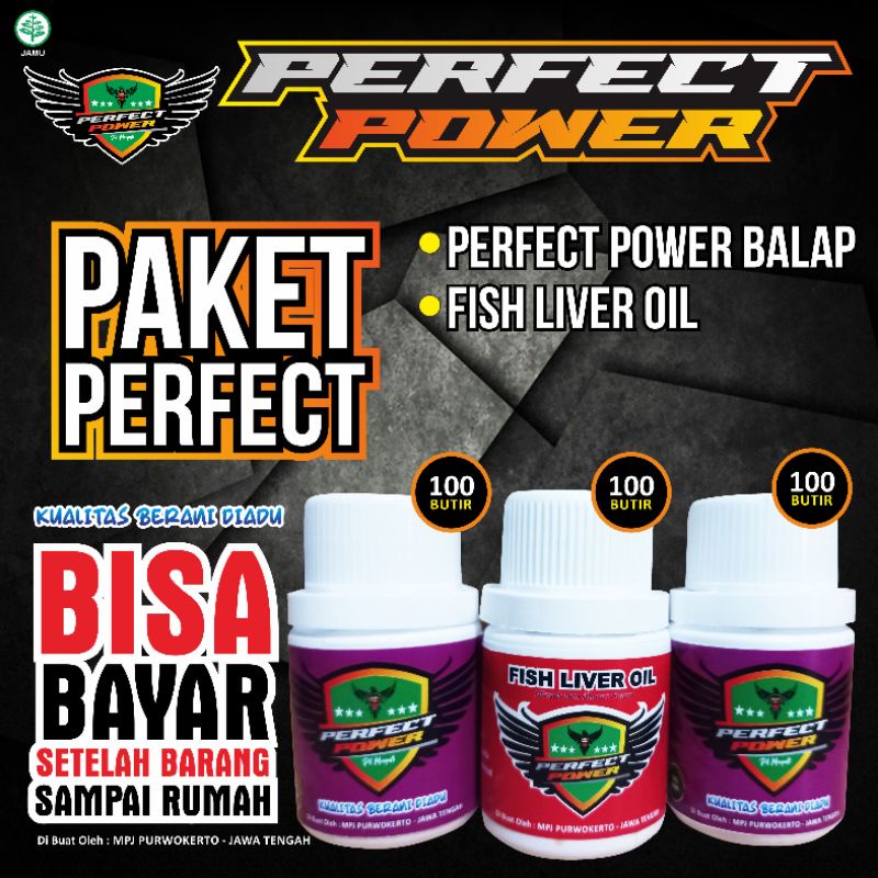 Jual Jamu Merpati PERFECT POWER Balap&J@blay 2 botol isi 100 butir & 1 ...