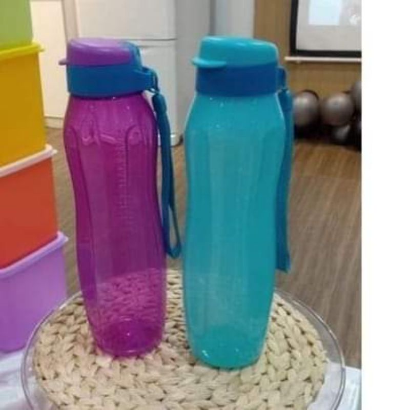 Jual Tupperware ECO BOTTLE 1 liter (SET ISI 2 PCS) eco bottle 1 liter ...