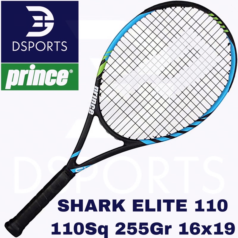 Jual Prince Shark Elite 110 255 g 2021 255gr ( Racket Tennis Tenis ...