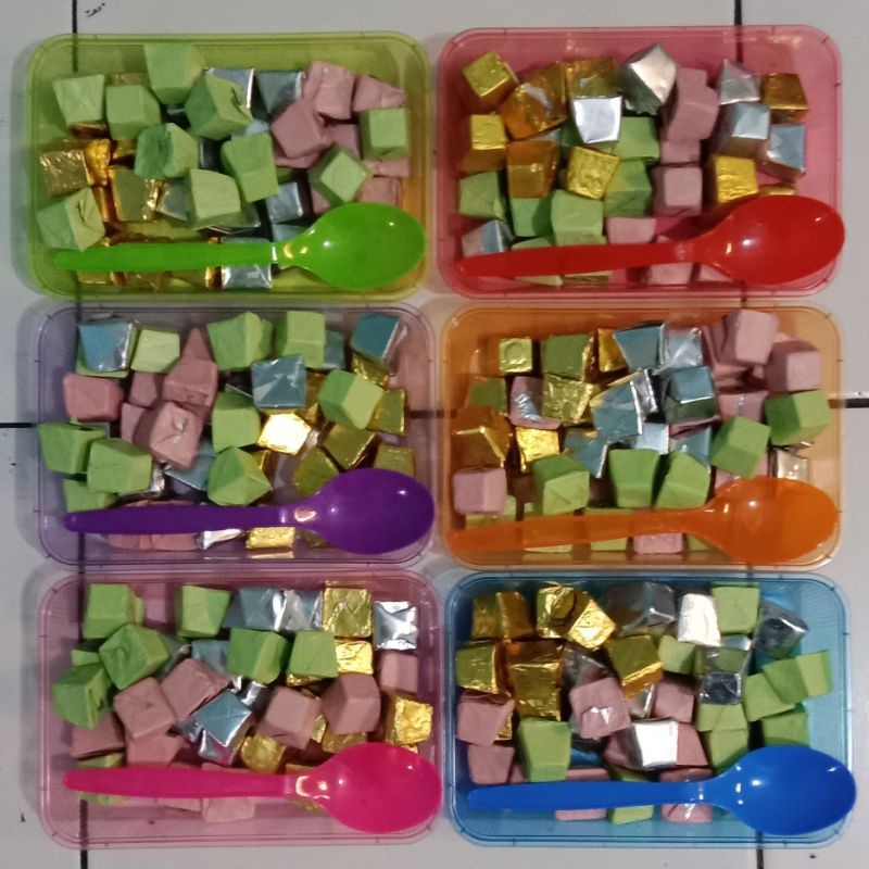 Jual BONUS Thinwall+Sendok // Coklat SilverQueen // Coklat Piramid ...