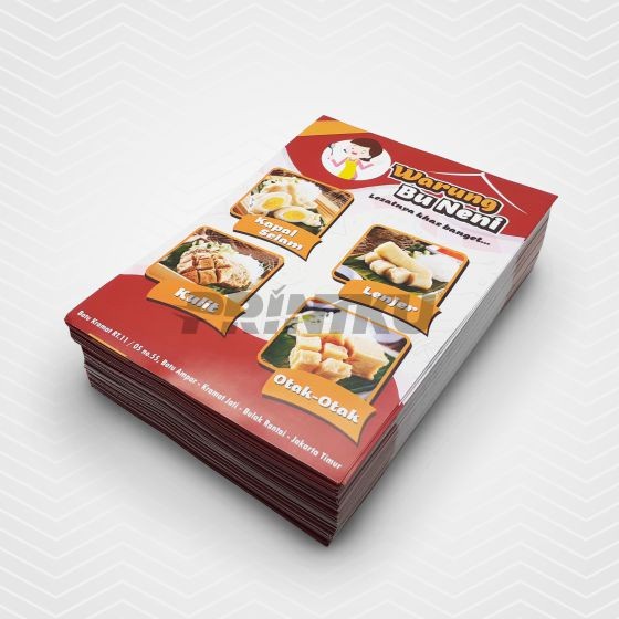 Jual Cetak Leaflet Brosur A5 / Paket Brosur Promosi / Print Paket Flyer ...