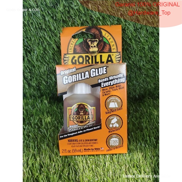 Jual Gorilla lem serbaguna extra strong 59ml/Gorilla glue original 2oz ...