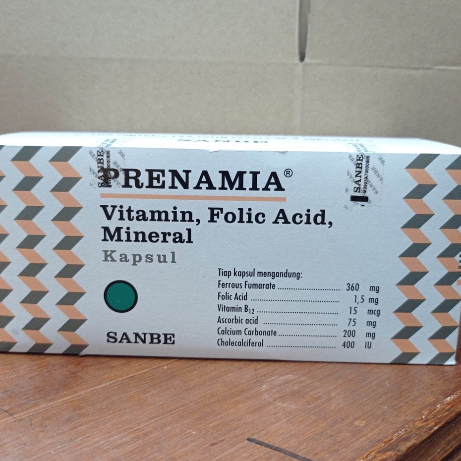 Jual Prenamia Box Isi 100 Kapsul - Suplemen Vitamin dan Mineral untuk ...