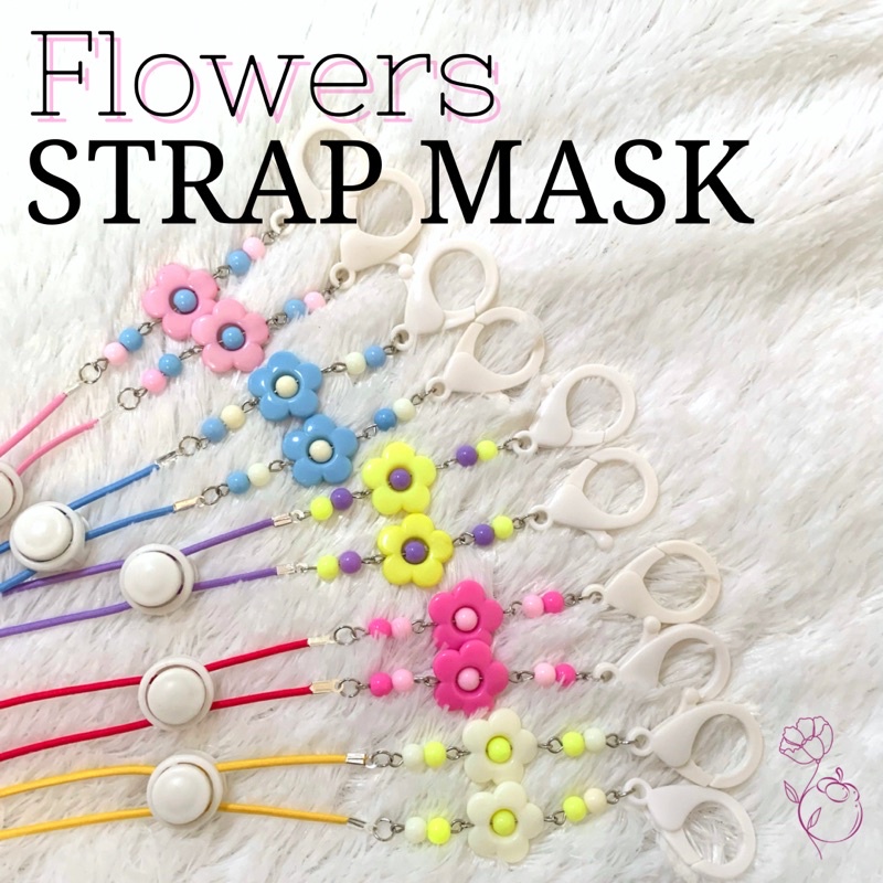 Jual Strap Mask Kalung Masker Konektor Anak dan dewasa Connector Lucu ...