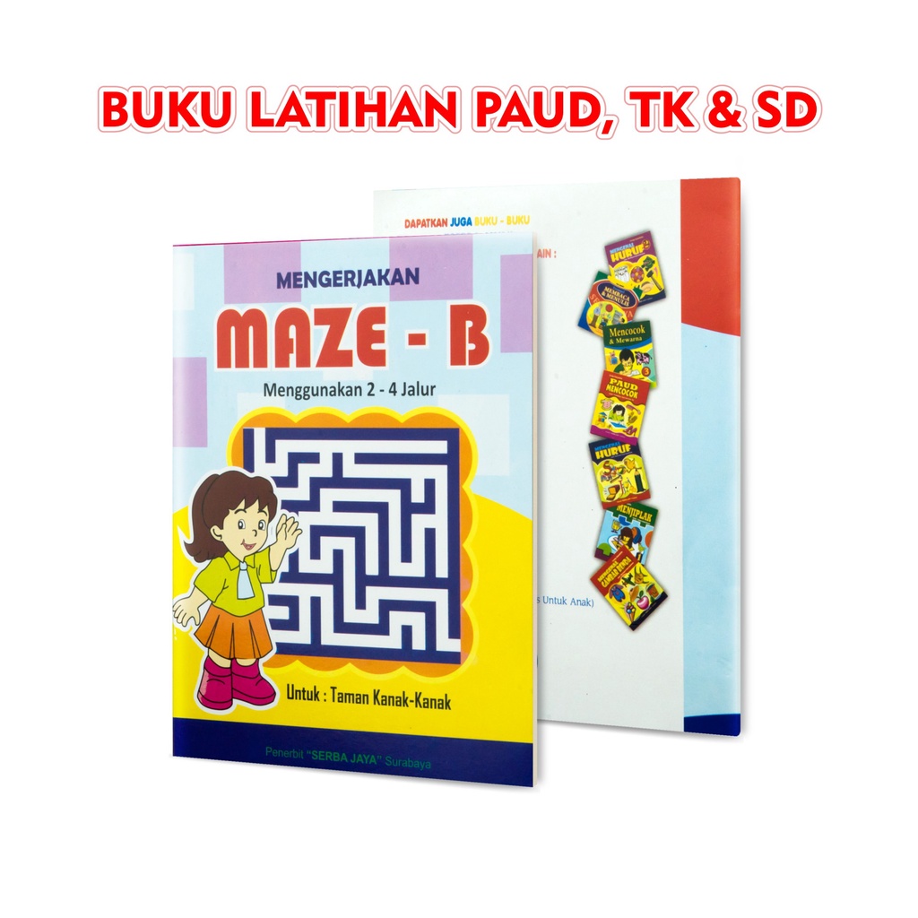 Jual Buku Anak Buku Belajar Menulis Huruf Dan Angka : Menarik Garis ...