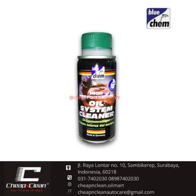 Jual Bluechem Motorbike Series Oil System Cleaner 50ml | Shopee Indonesia