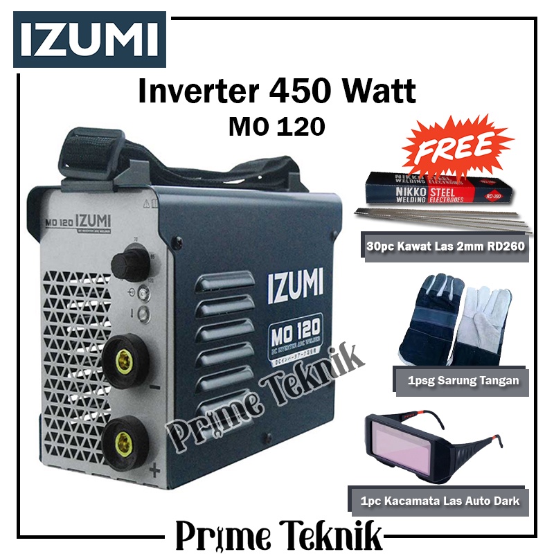 Jual Inverter MO 120 Izumi Mesin Travo Las Listrik 450 Watt | Shopee Indonesia