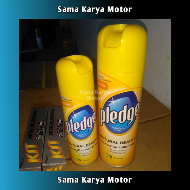 Jual DL pledge / pledge aerosol lemon / pledge 350 gr | Shopee Indonesia