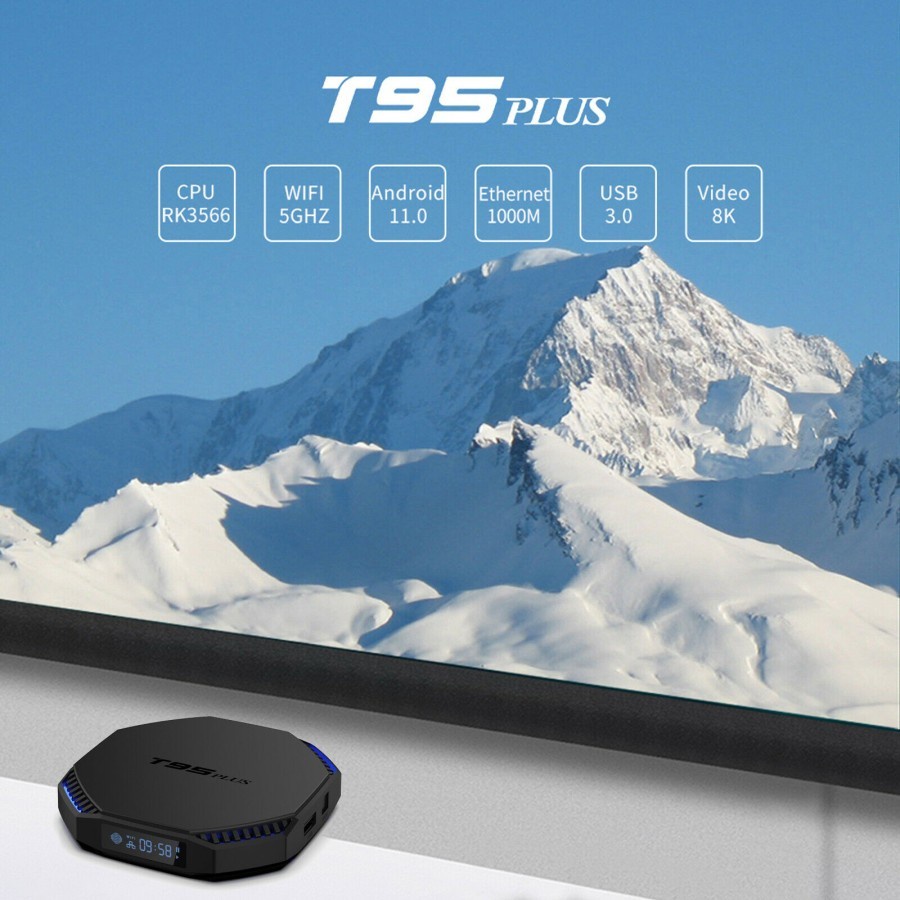 Jual TJBOX T95 Plus RAM 8GB ROM 128GB Android TV Box RK3566 OS 11.0 ...
