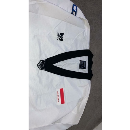 Jual baju taekwondo/ dobok taekwondo MOKS logo indonesia | Shopee Indonesia