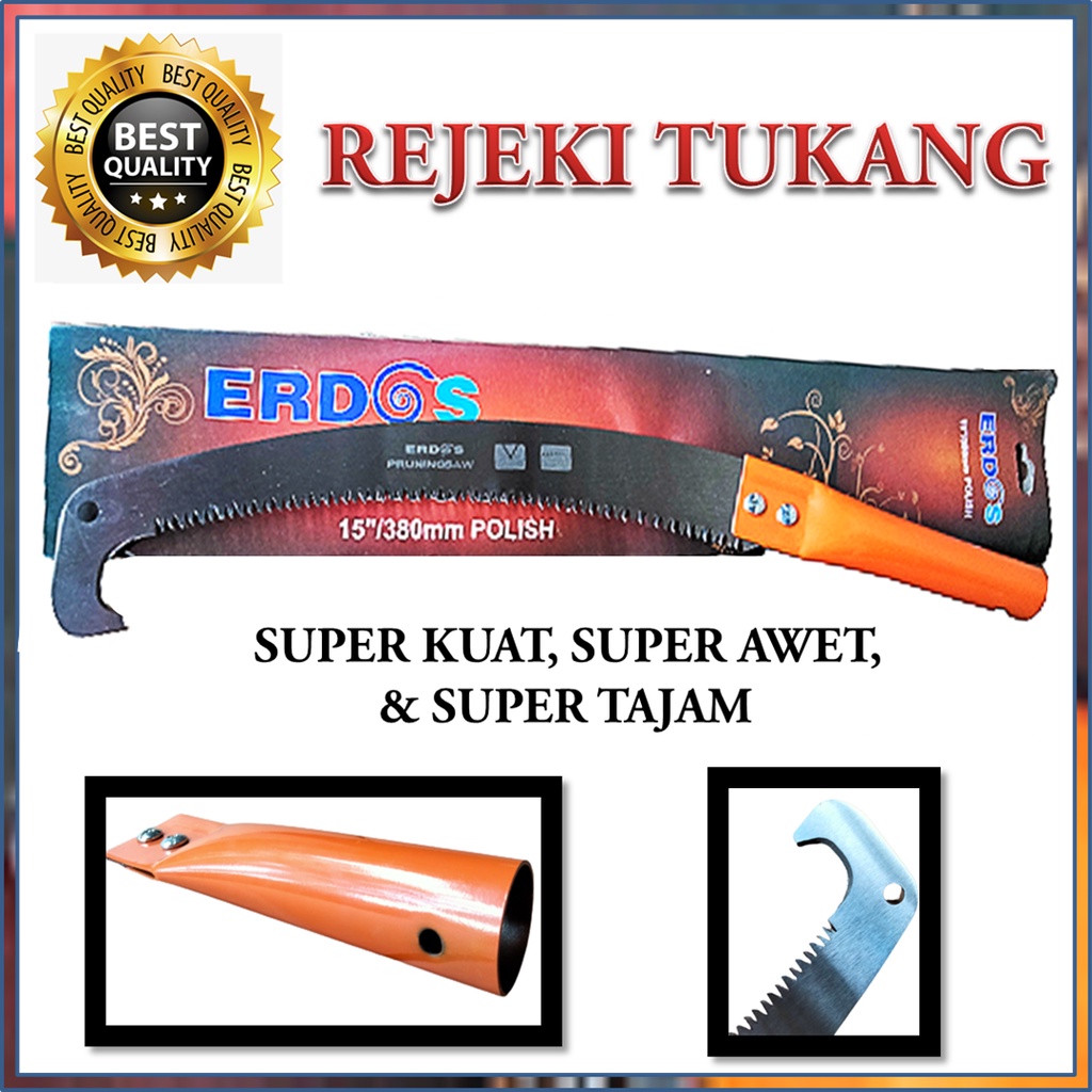 Jual Gergaji Dahan Pohon Tinggi Lengkung Gantol Tanaman Graji Kopi Pruning 15 Inch Erdos dan ...