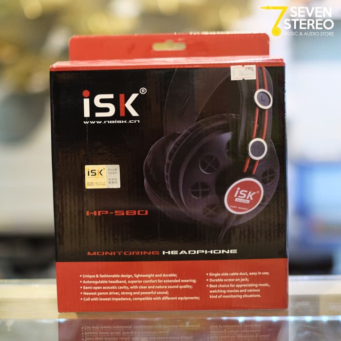 Jual ALAT MUSIK ISK HP580 Monitoring Headphone | Shopee Indonesia