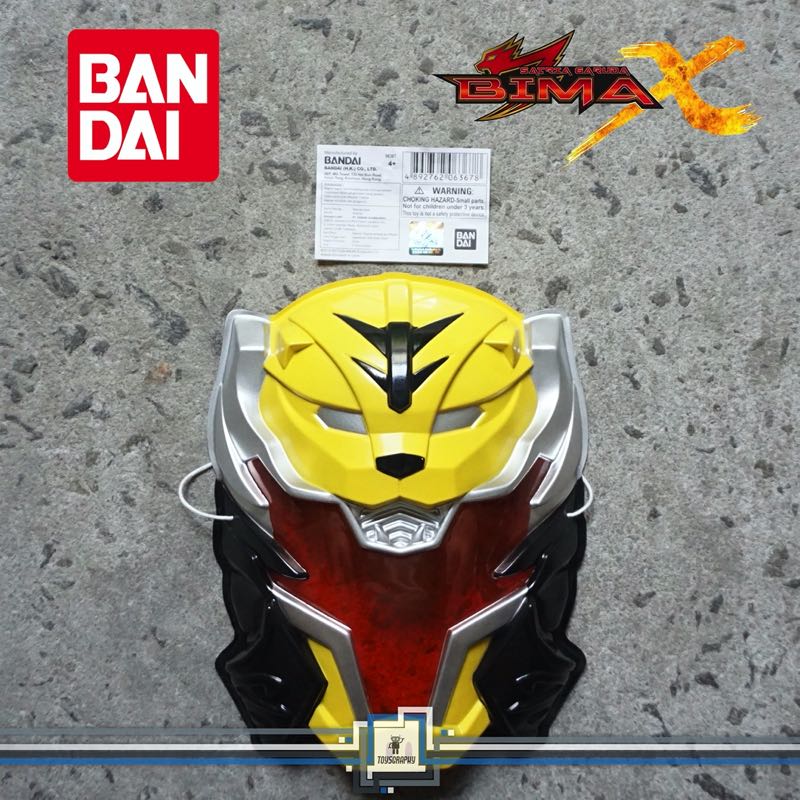 Jual Satria Garuda BIMA X Mask Torga Thunder Mode BANDAI Topeng Bima ...