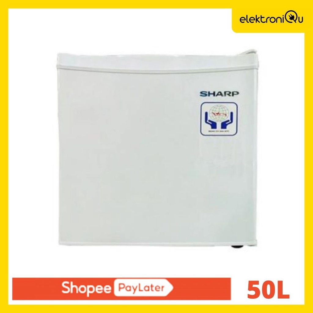 Jual LEMARI ES MINI SHARP SJ-50MB-XW / KULKAS MINI SHARP SJ-50MB-XW 50 ...