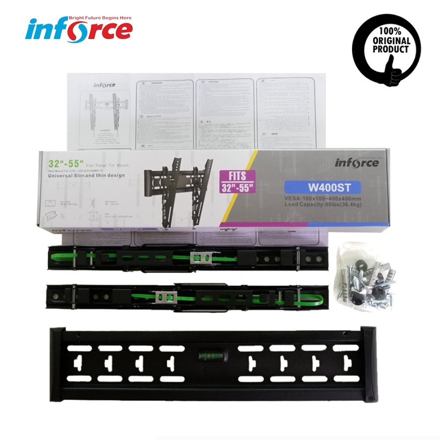 Jual Inforce Bracket TV LCD/LED 32-55" 55 W400ST Universal Braket ...