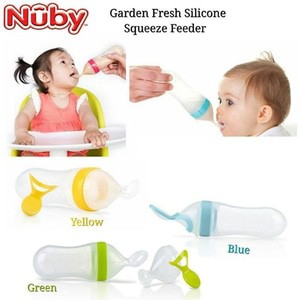 Jual Nuby Squeeze Feeder/Botol Sendok Makan Bayi Nuby | Shopee Indonesia