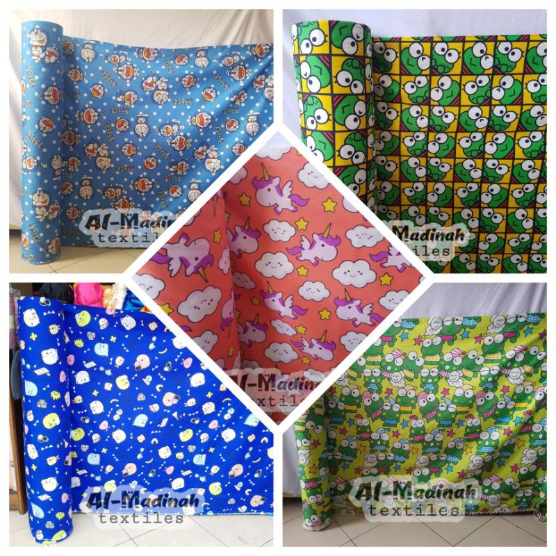 Jual KAIN SPREI DISPERSE BERMOTIF ANEKA WARNA METERAN (PART 2 ...