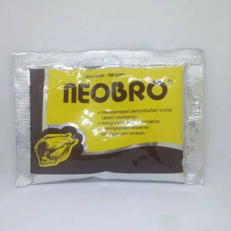 Jual Neobro 100 gram - Penunjang Pertumbuhan Unggas | Shopee Indonesia