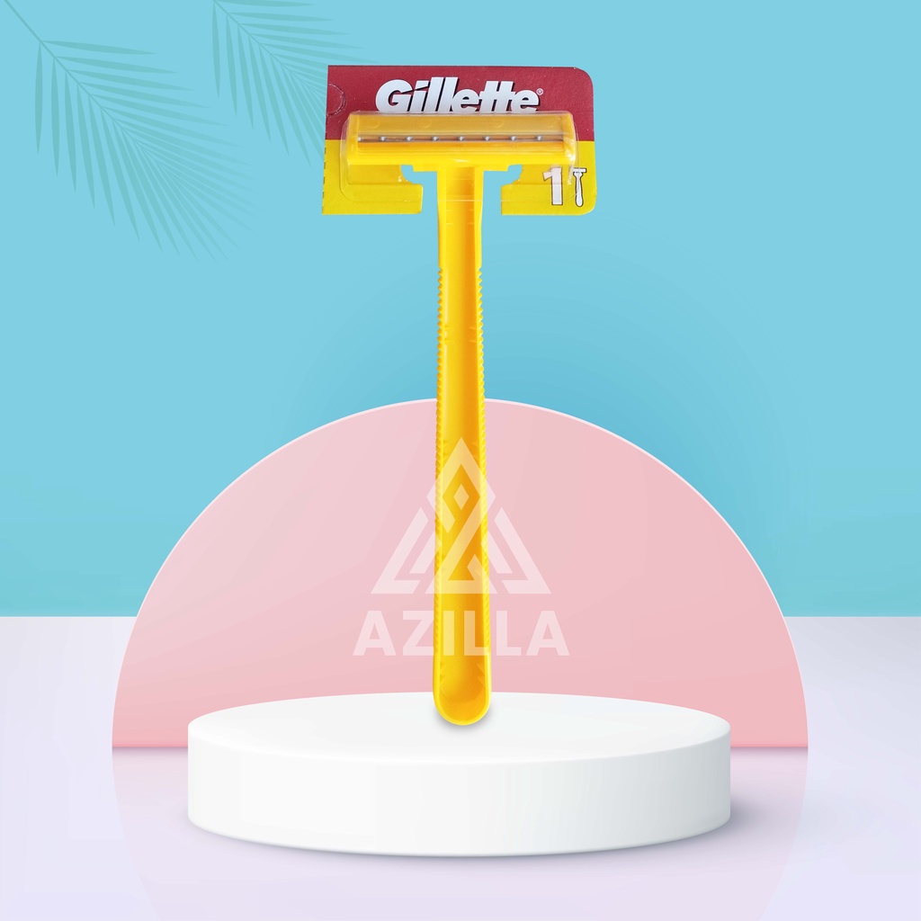 Jual Gillette Goal II 2 Kuning 100% Original | Silet Goal Kuning ...