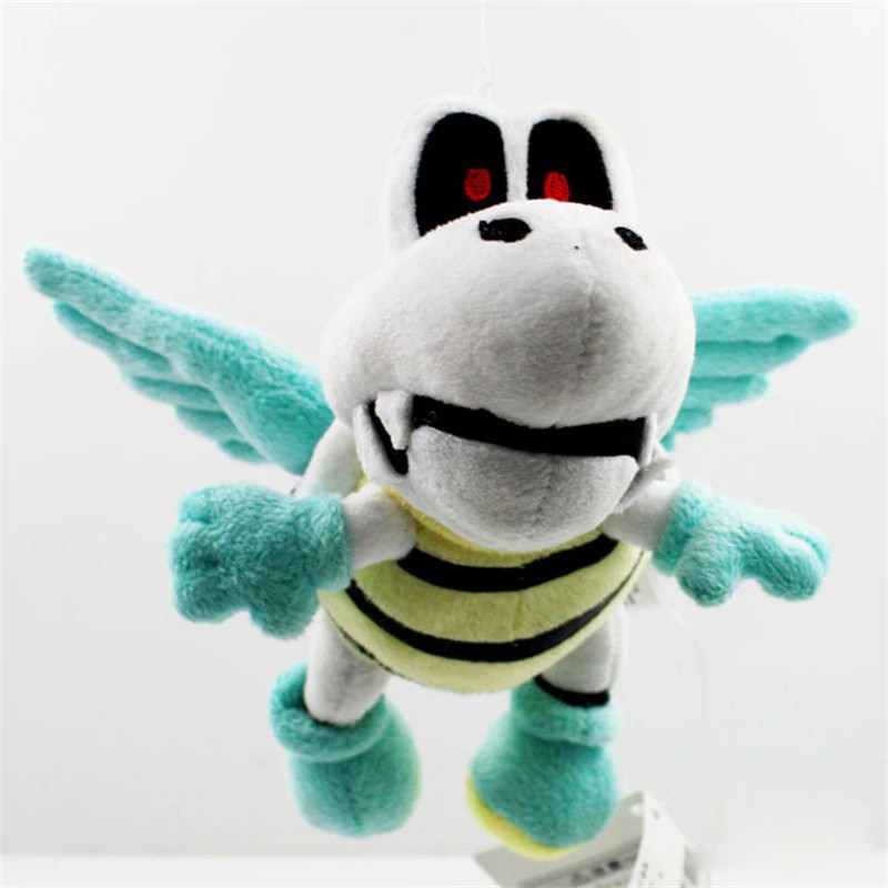 Jual 18cm Super Mario Bros Flying Winged Dry Bones Turtle Koopa Soft ...