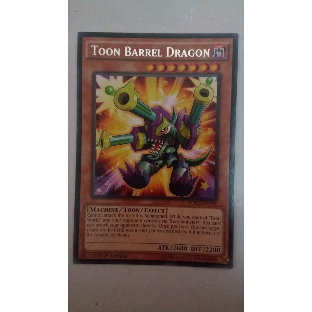 Jual Yugioh Toon Barrel Dragon | Shopee Indonesia